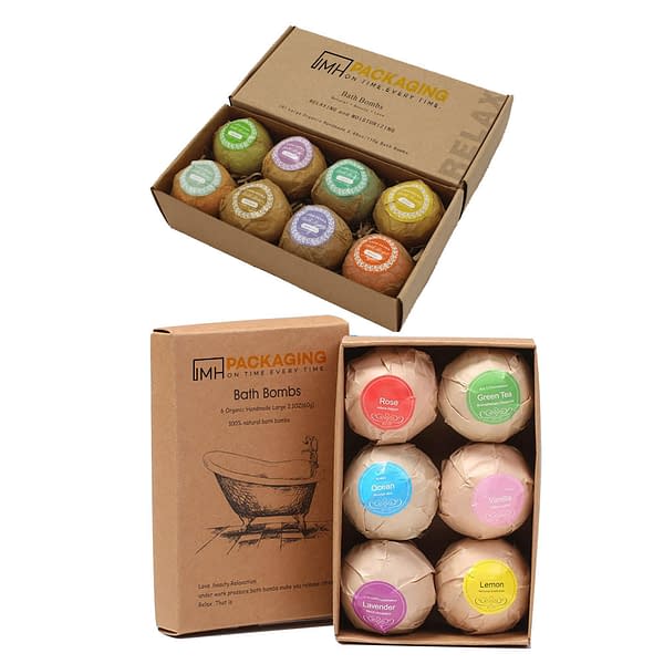 Bath Bomb Boxes UK, Custom Printed Bath Bomb Packaging