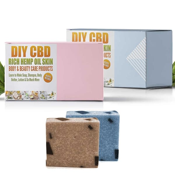 CBD Hemp Soap Boxes UK, Custom Printed Hemp Soap Packaging